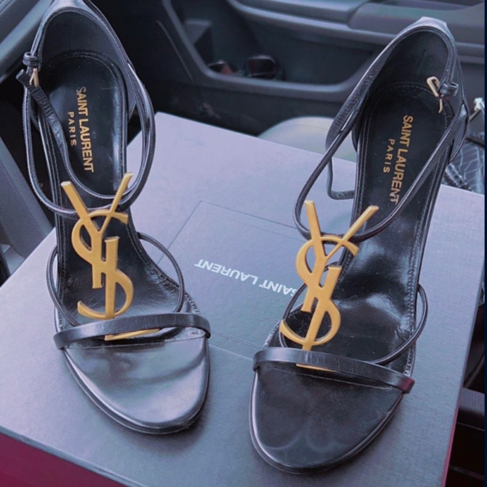 Ysl Heels Only Wore Twice, Paid 1100 Asking For 800 3… - Gem